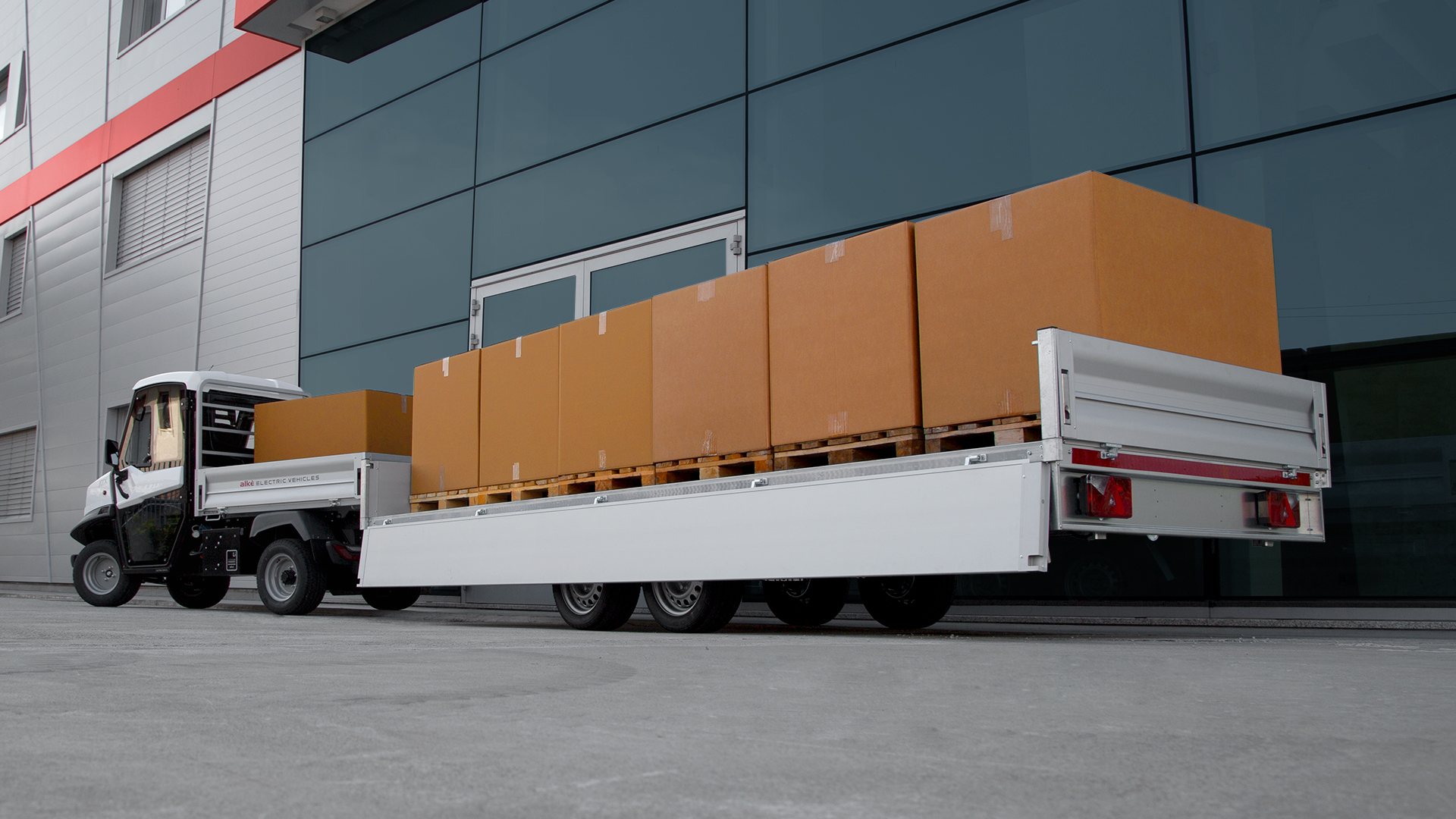 Electric lightweight trucks