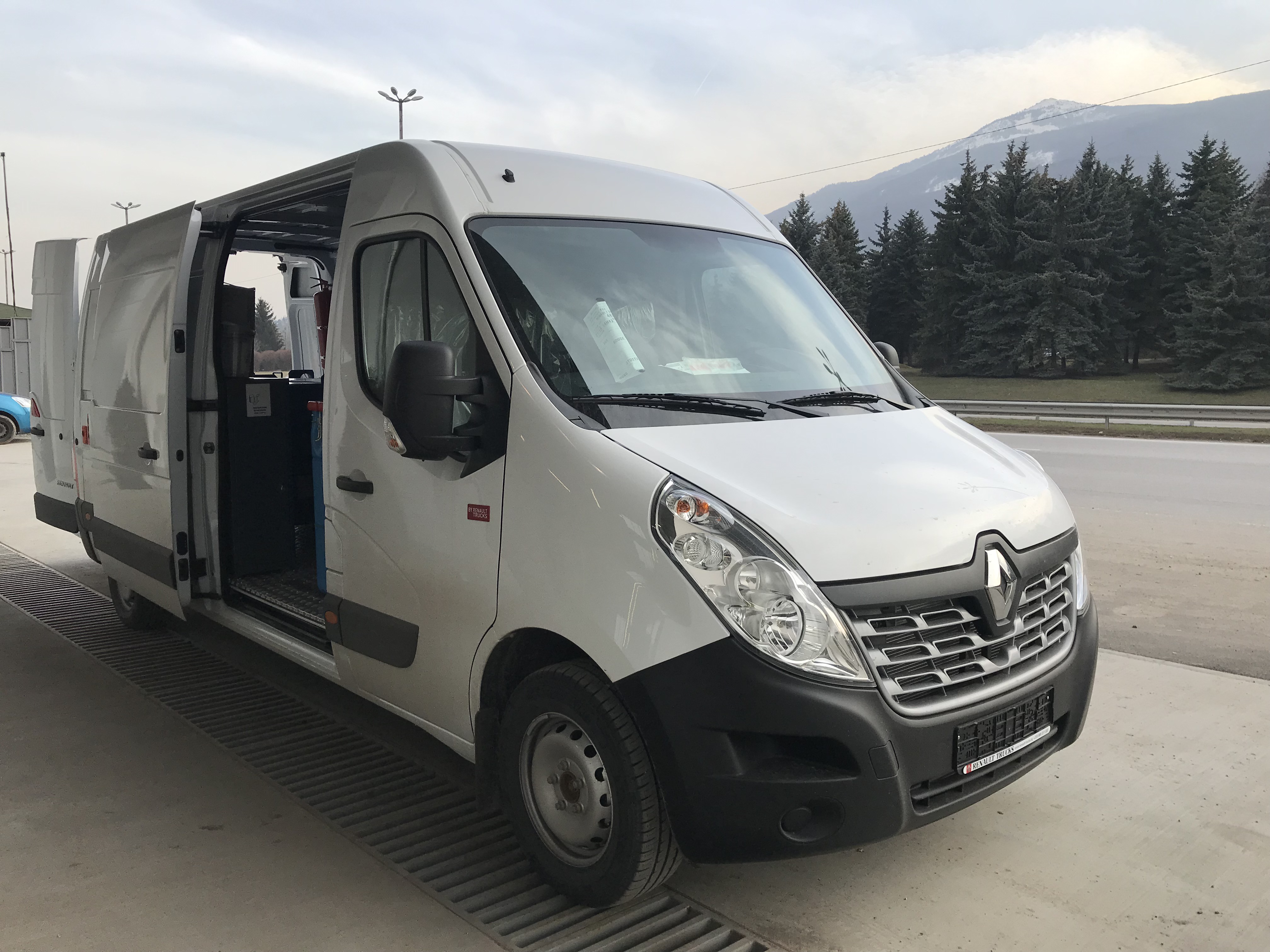 Mobile collection points for hazardous waste